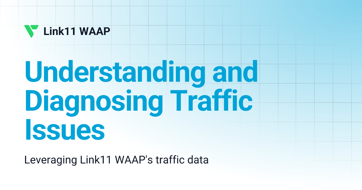 Understanding and Diagnosing Traffic Issues | Link11 WAAP